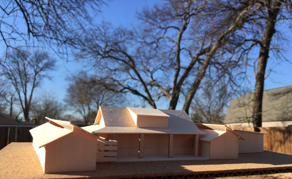 Permaculture Homestead House Design – Scale model views – Alt-Ark